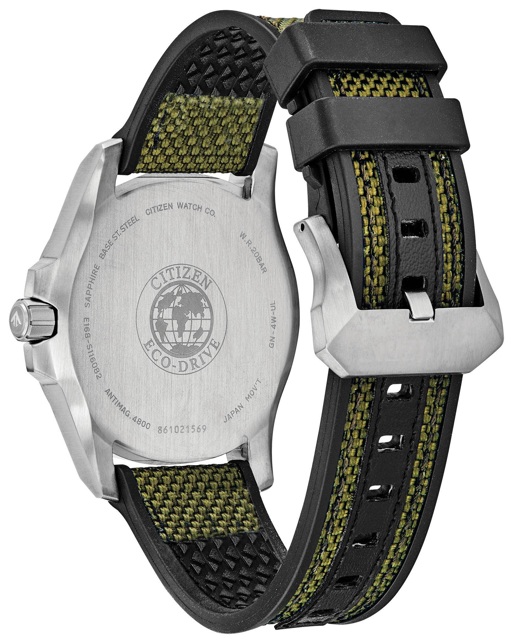 Promaster Tough - Men's Eco-Drive BN0211-09X Green Watch | CITIZEN