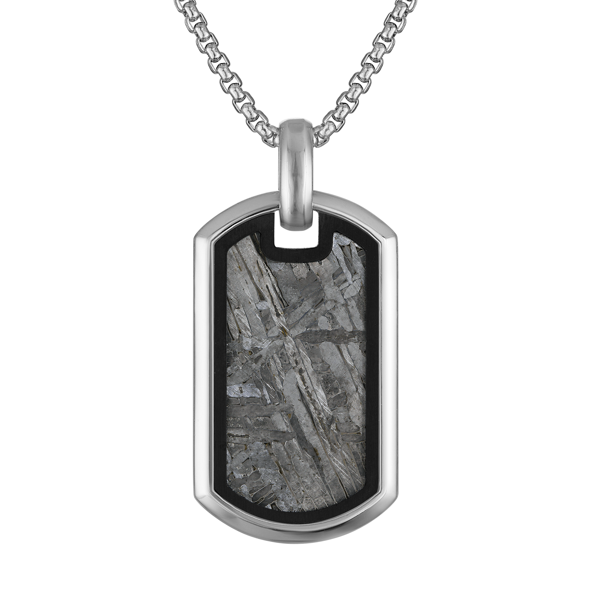 Dial Icon Pendant Stainless Steel with Meteorite BVP1114-WLSTNA | Bulova