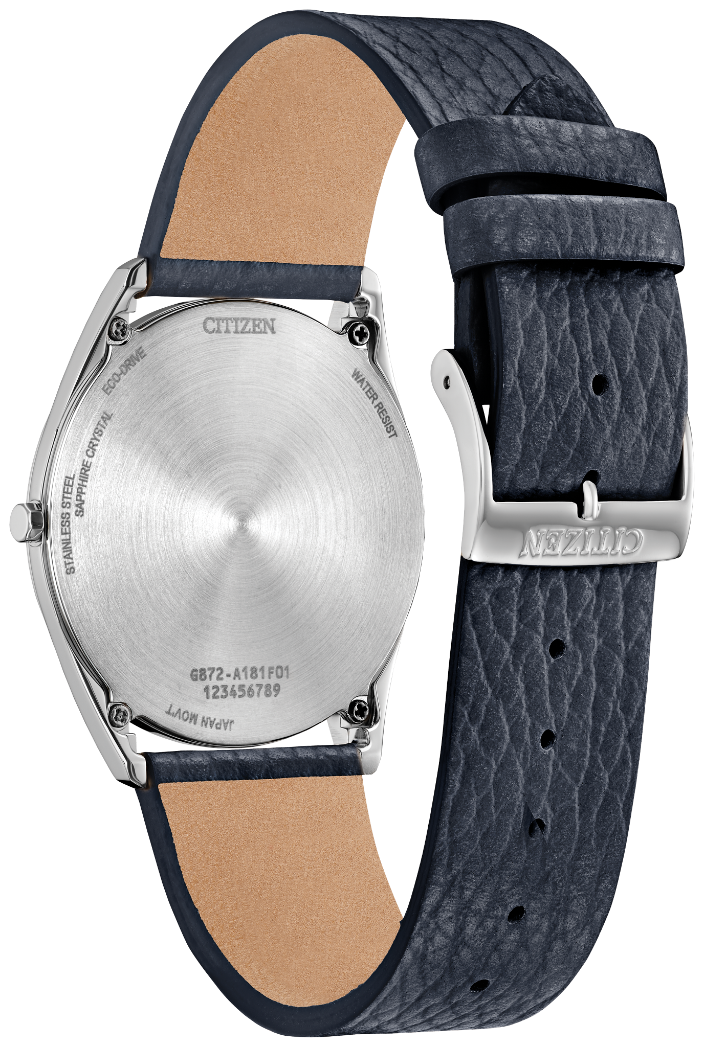 Suratto Blue Dial Leather Strap AR3120-08L | CITIZEN