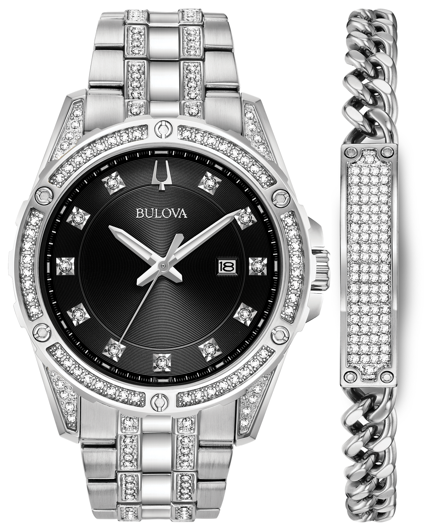 Men's Crystal Watches | Bulova
