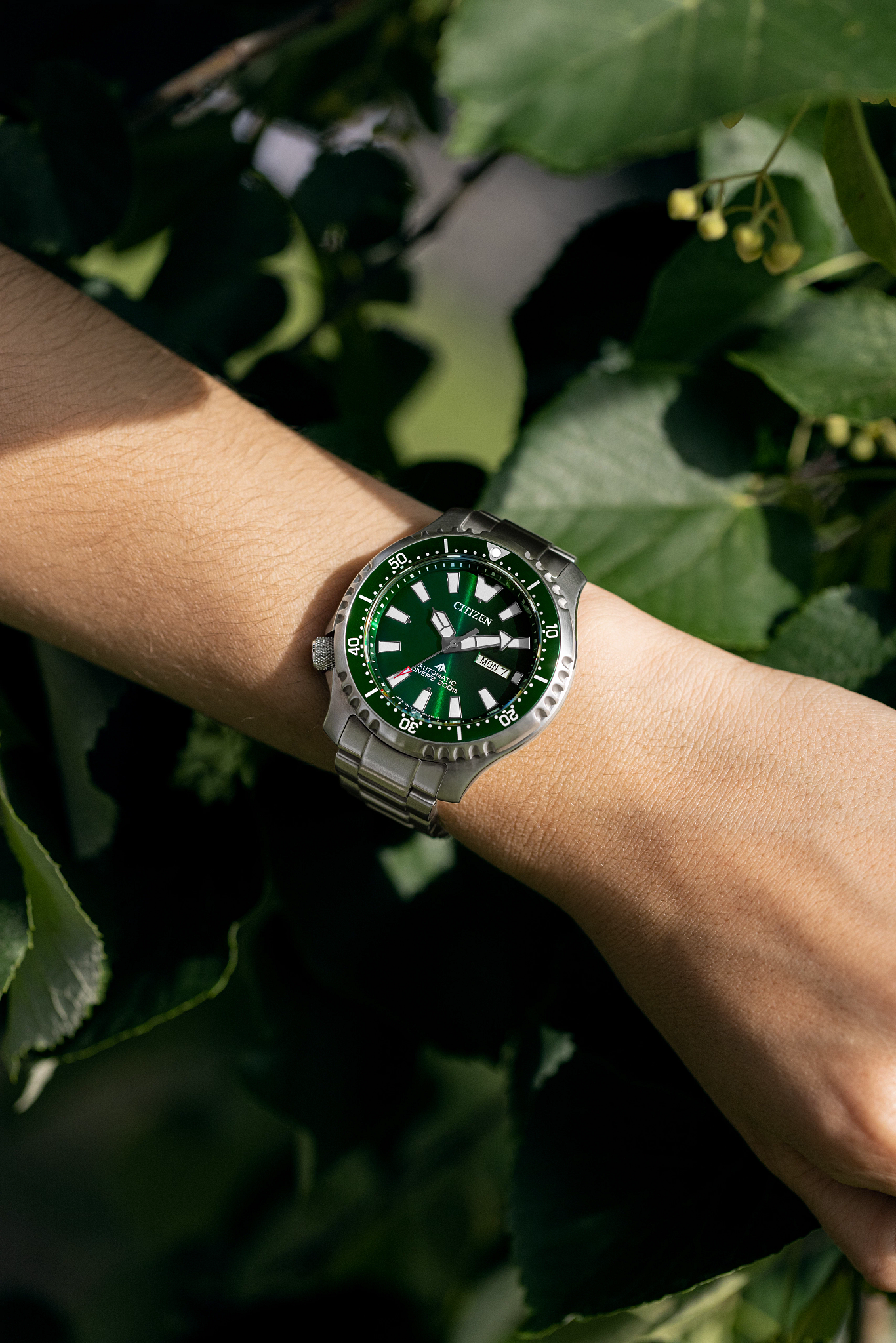 Promaster Dive Automatic Green Dial Stainless Steel Bracelet NY0151-59X ...