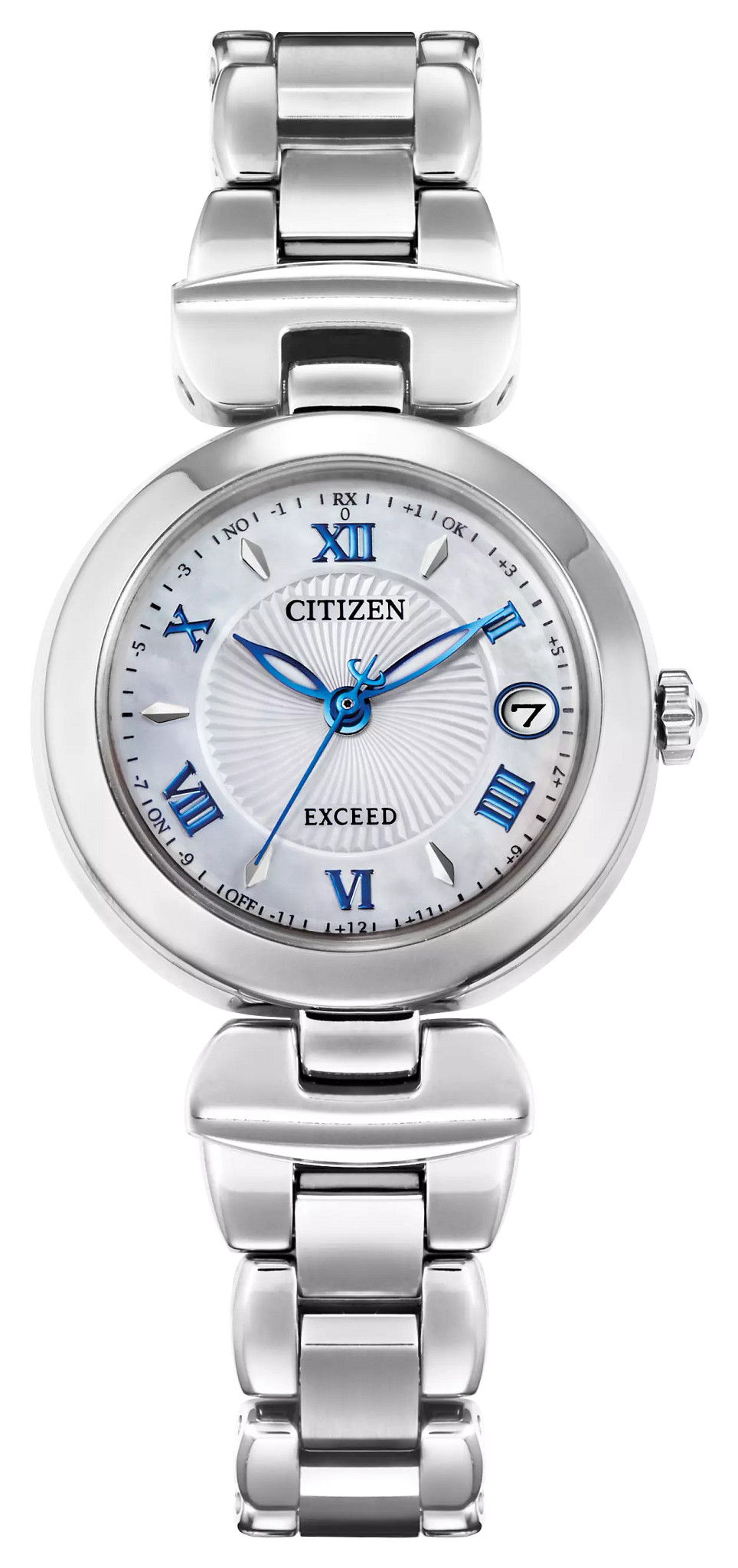 Citizen Exceed White Dial Super Titanium Bracelet ES9420-58A | CITIZEN