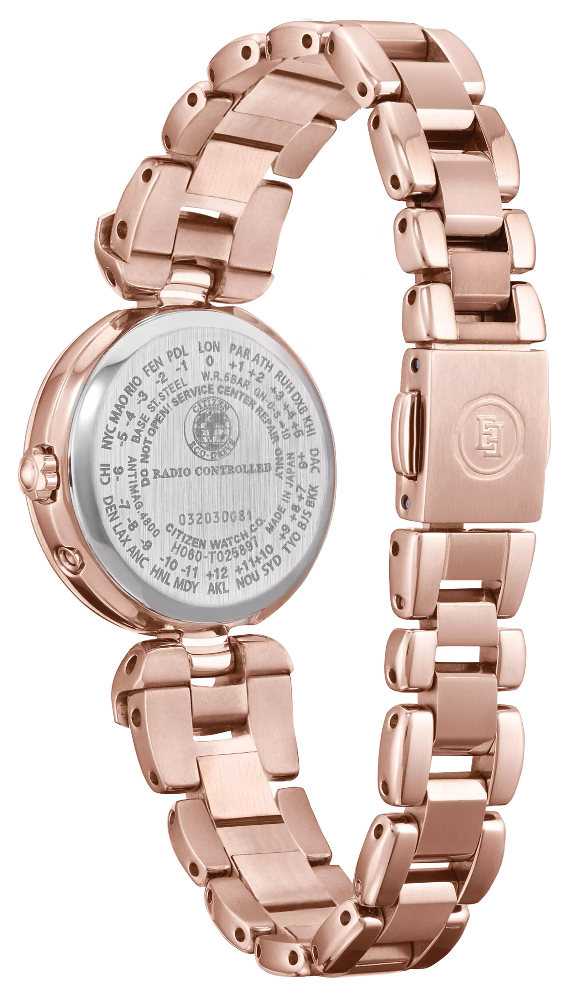 Citizen Exceed White Dial Super Titanium Bracelet ES9424-57A | CITIZEN