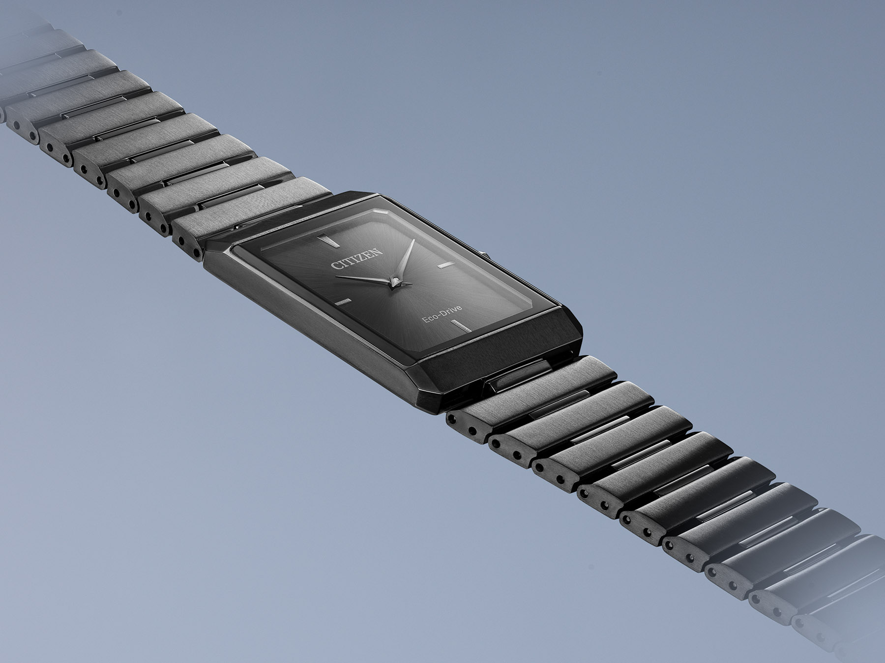 Stiletto Black Dial Stainless Steel Bracelet AR3107-57E | CITIZEN