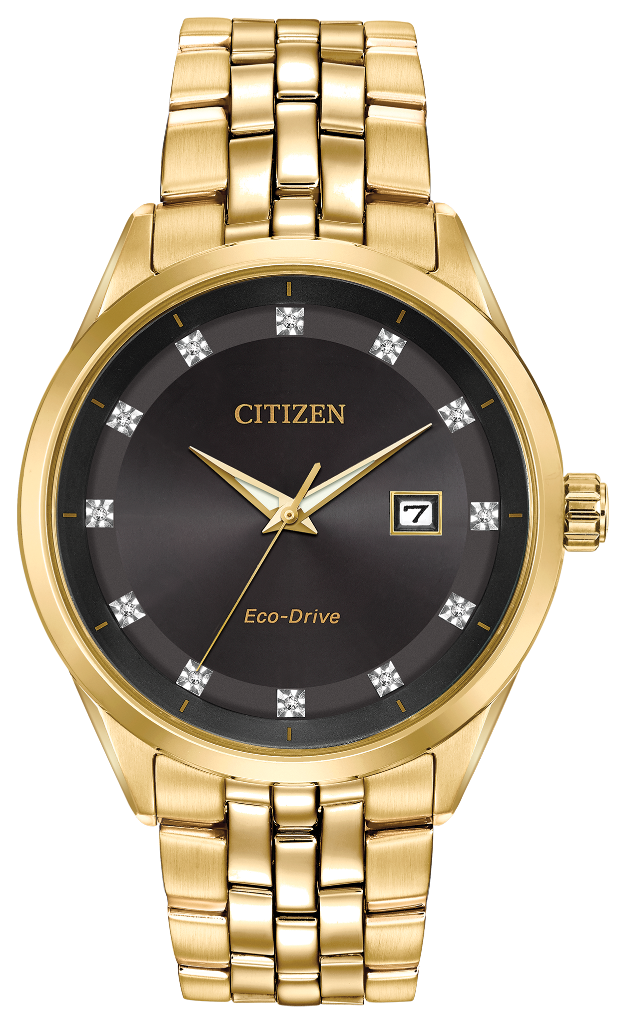 Corso - Men's Eco-Drive BM7252-51G Steel Black Dial Watch | CITIZEN
