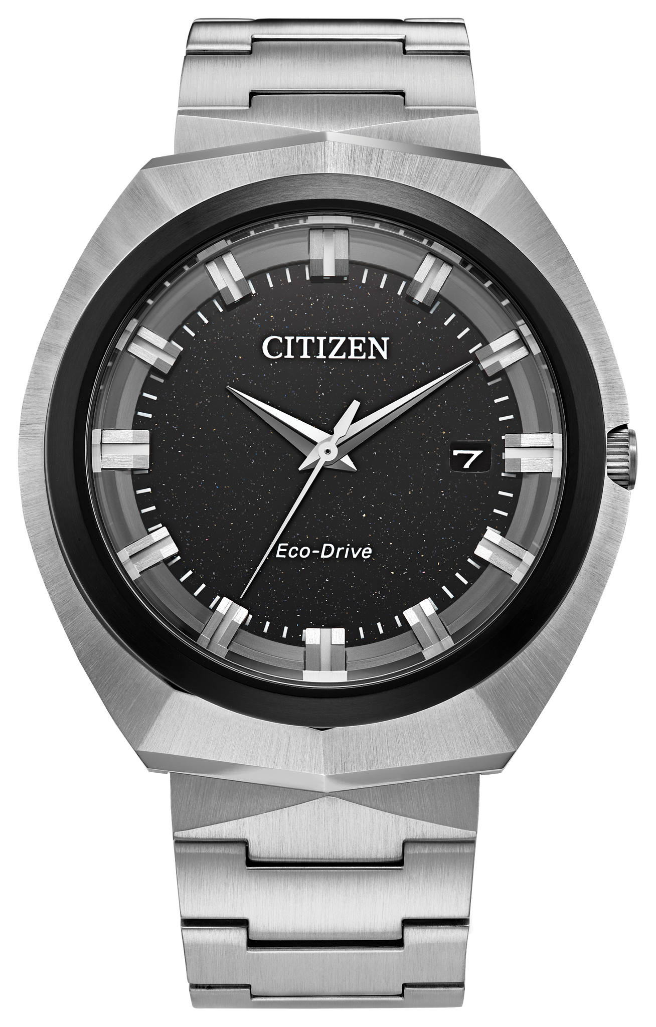 Eco-Drive 365 Black Dial Stainless Steel Bracelet BN1014-55E | CITIZEN