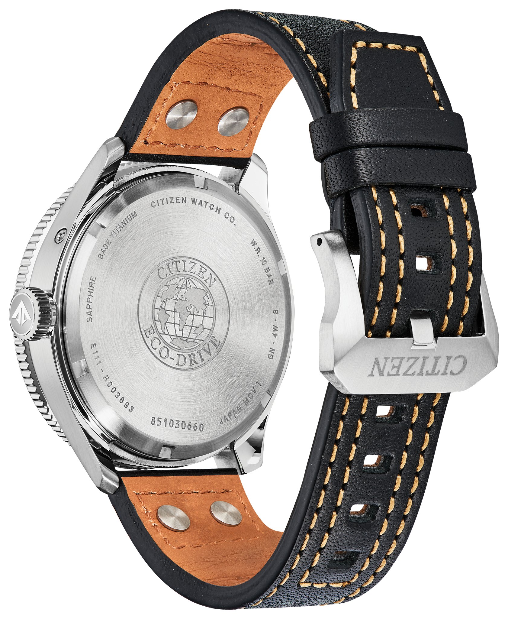 Citizen Avion Eco-Drive Black Dial Watch | CITIZEN