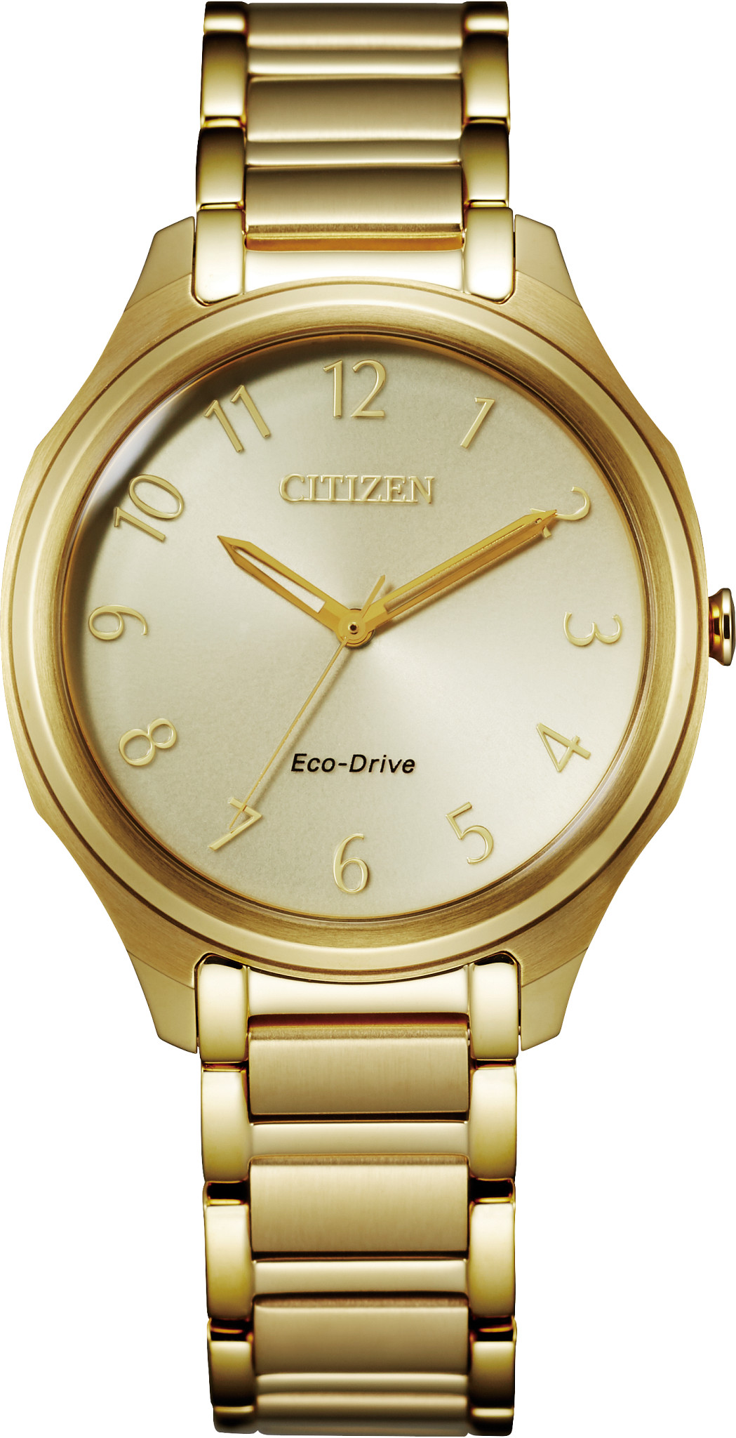 Weekender Champagne Dial Stainless Steel Bracelet EM0752-54P | CITIZEN