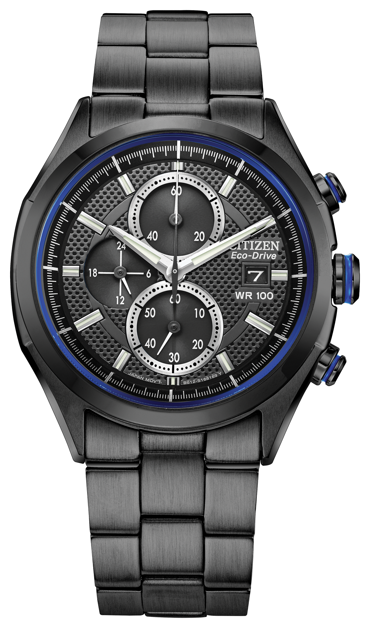 Weekender Black Dial Stainless Steel Bracelet CA0438-52E | CITIZEN
