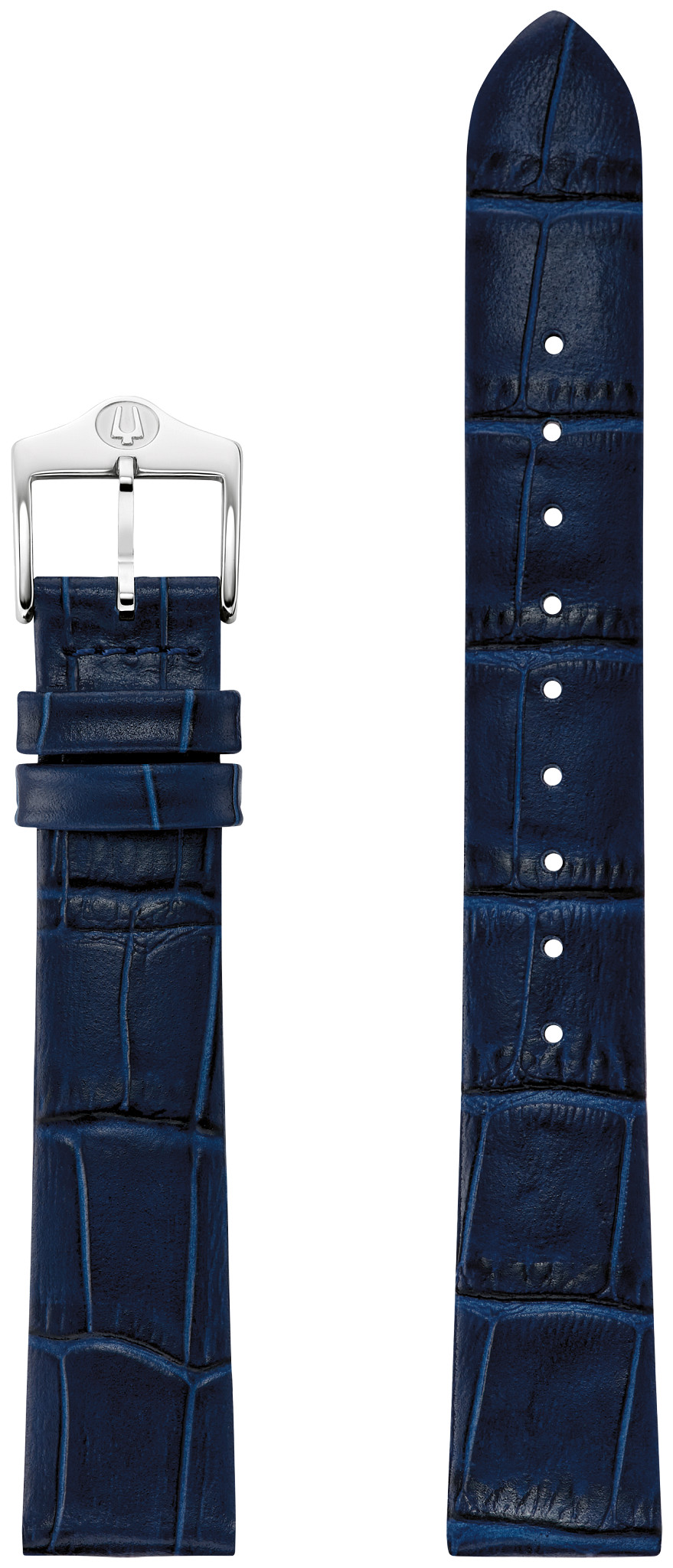Dial Navy Leather Strap 9S16002ST | Bulova