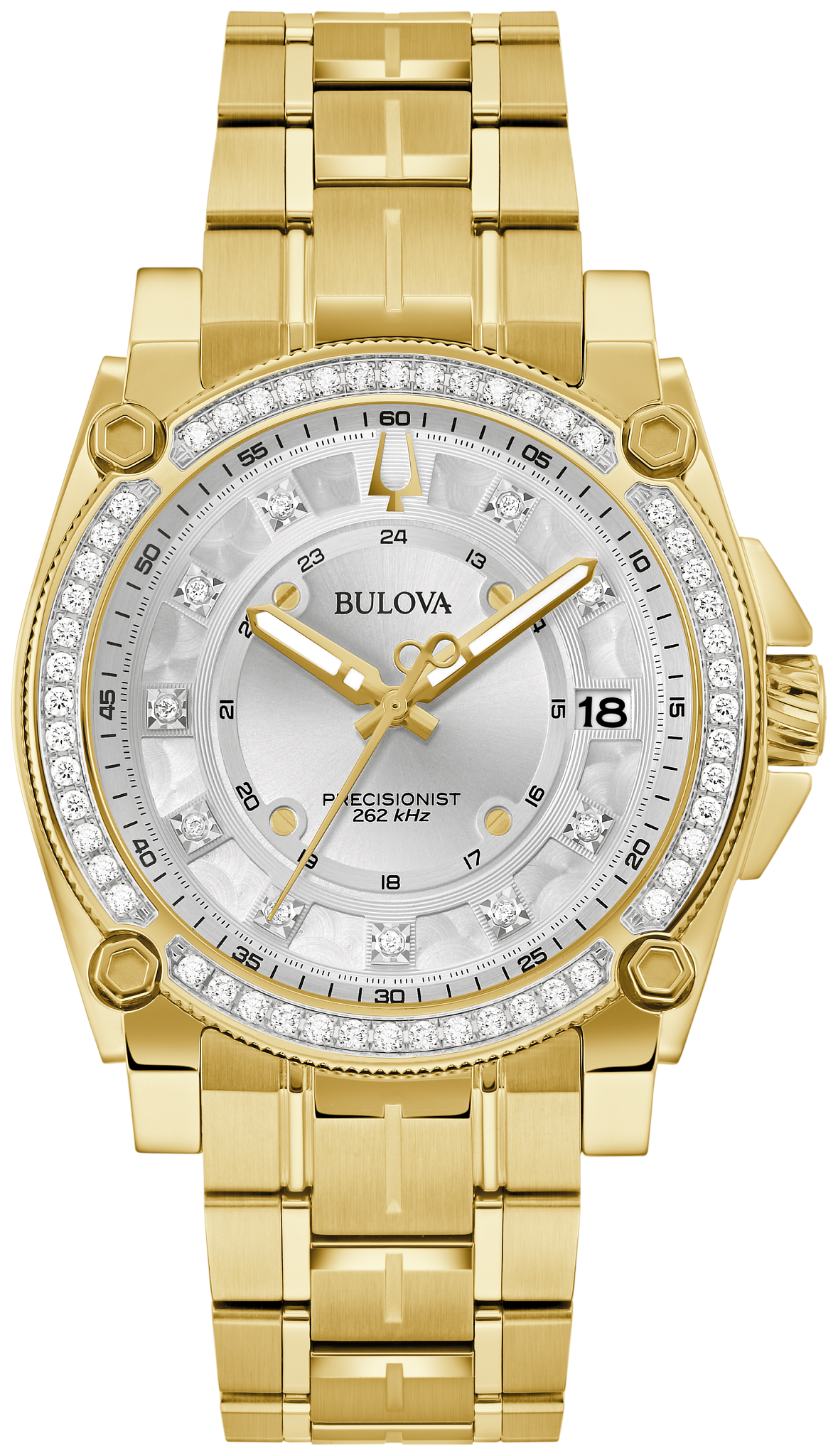 Men's Precisionist Watches Refined Stainless Steel Watches | Bulova