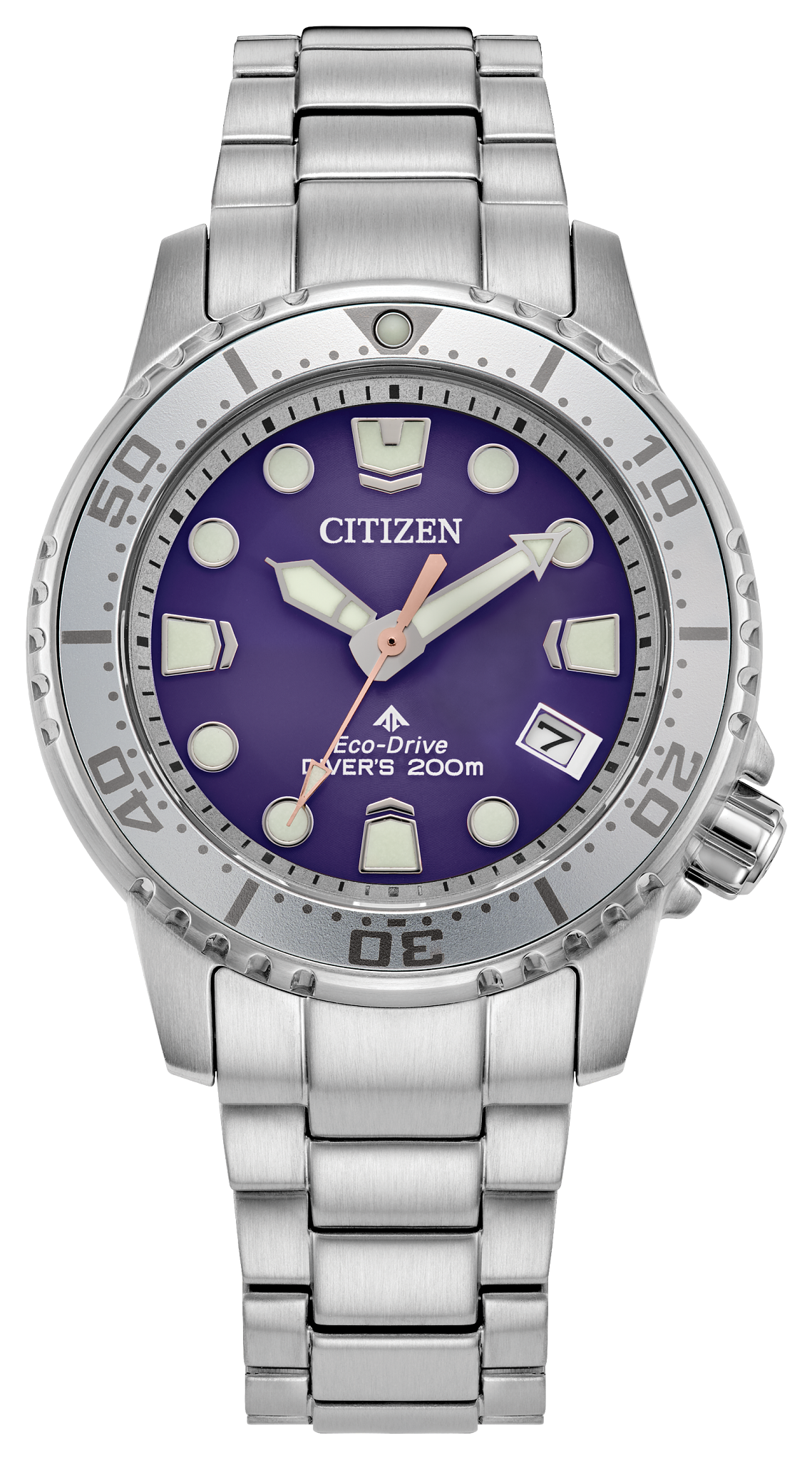 Reloj Citizen Morado claro Promaster Dive para Dama EO2027-50X ...