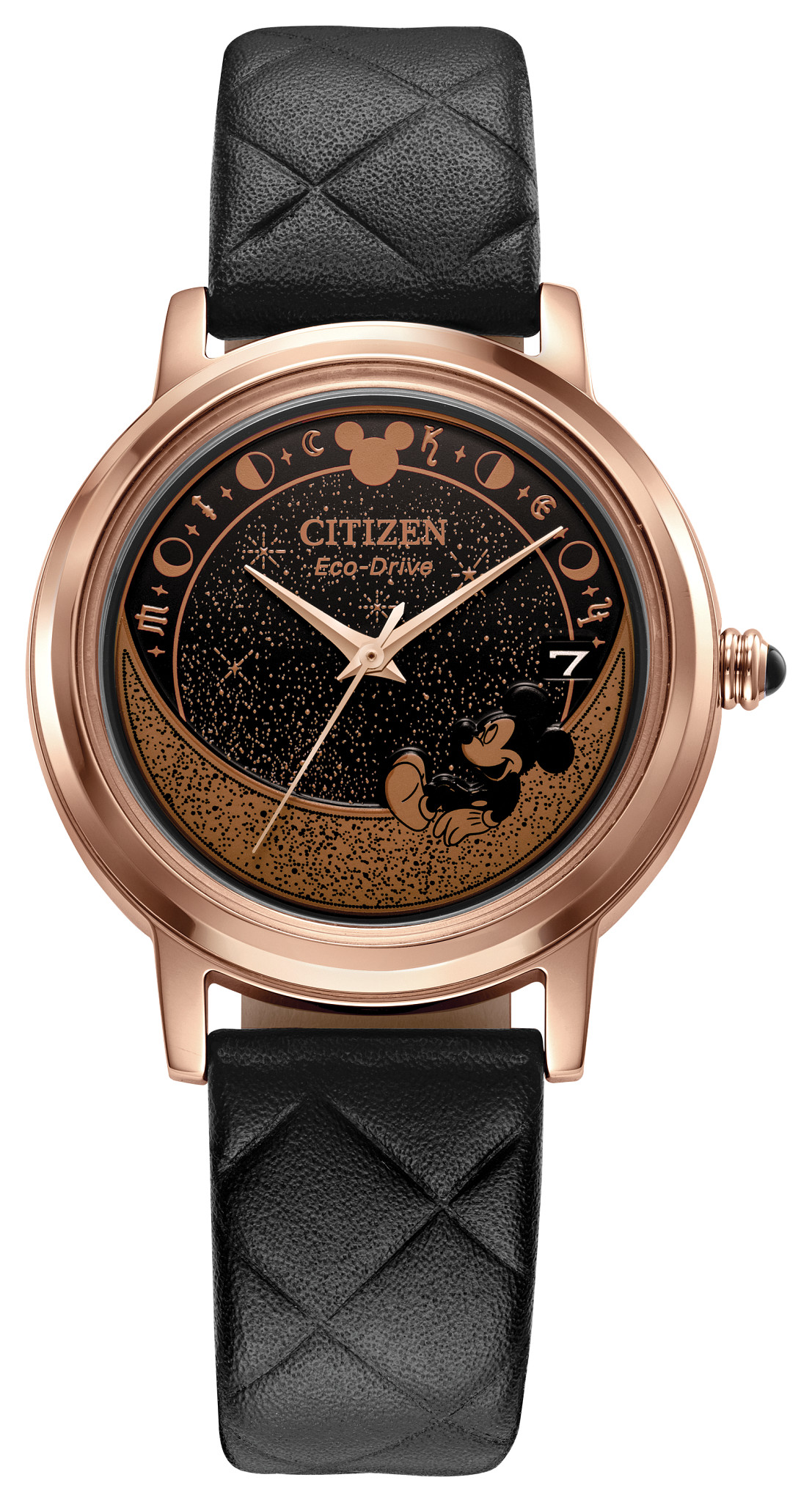 Reloj Citizen Negro Celestial Mickey para Dama FE6098-08W | Citizen de ...