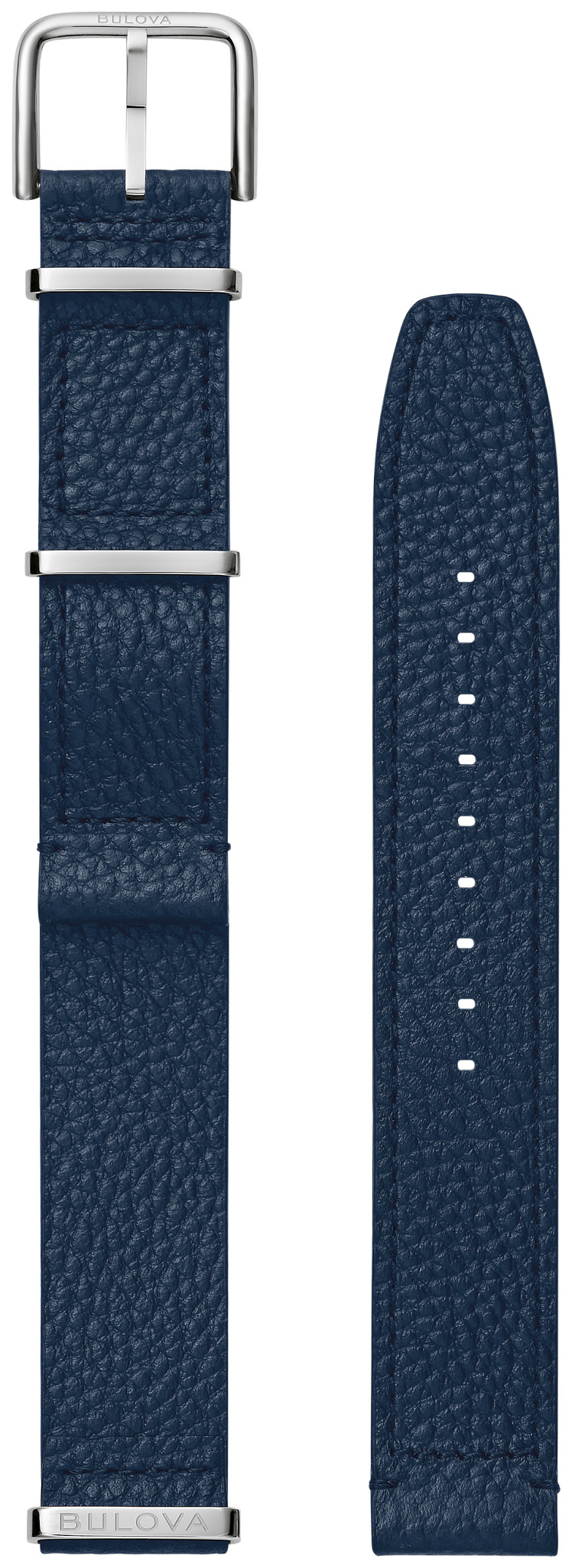 Dial Navy Leather Strap 9S20018ST | Bulova