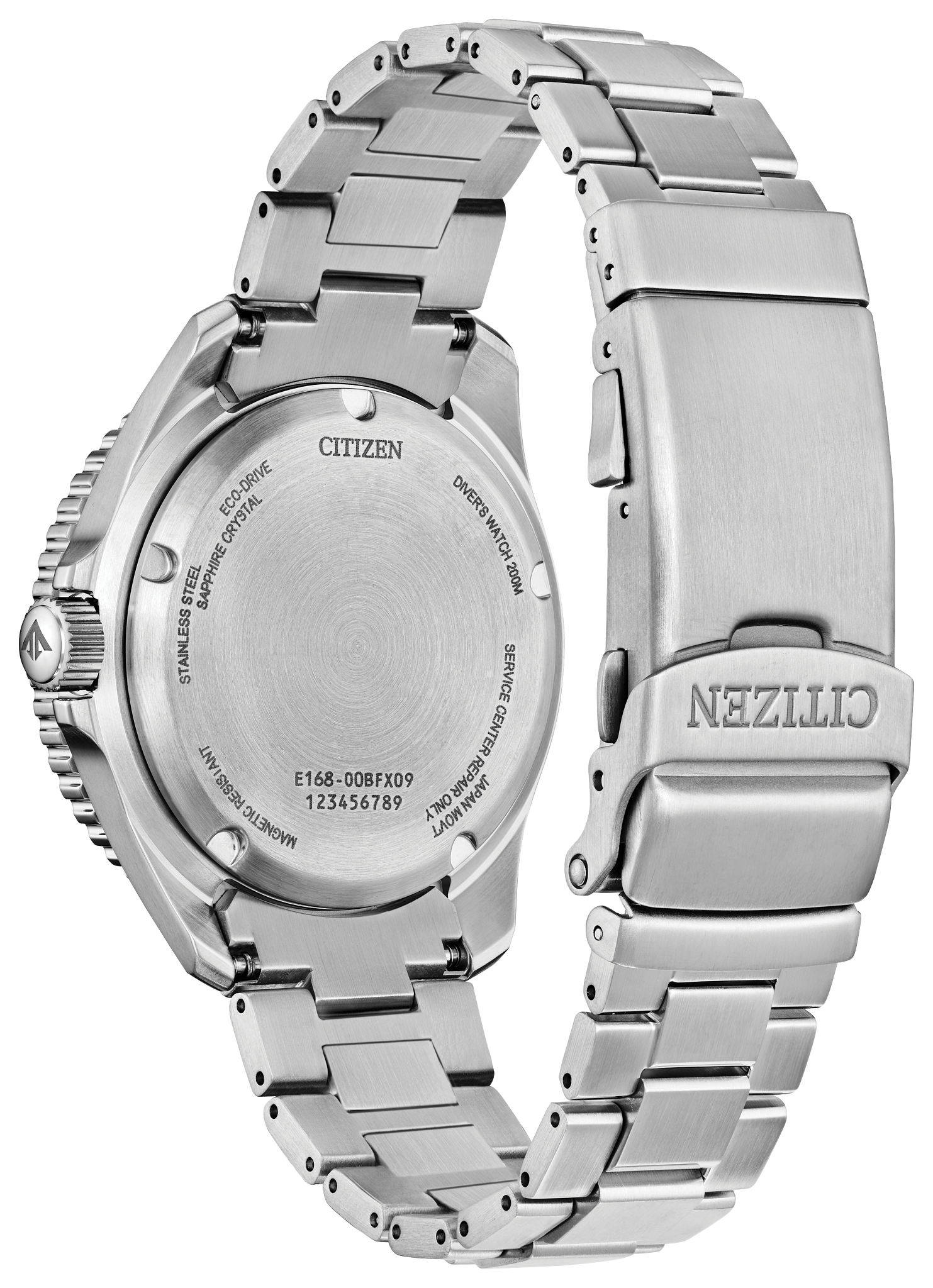 Promaster Dive Black Dial Stainless Steel Bracelet BN0261-51E | CITIZEN