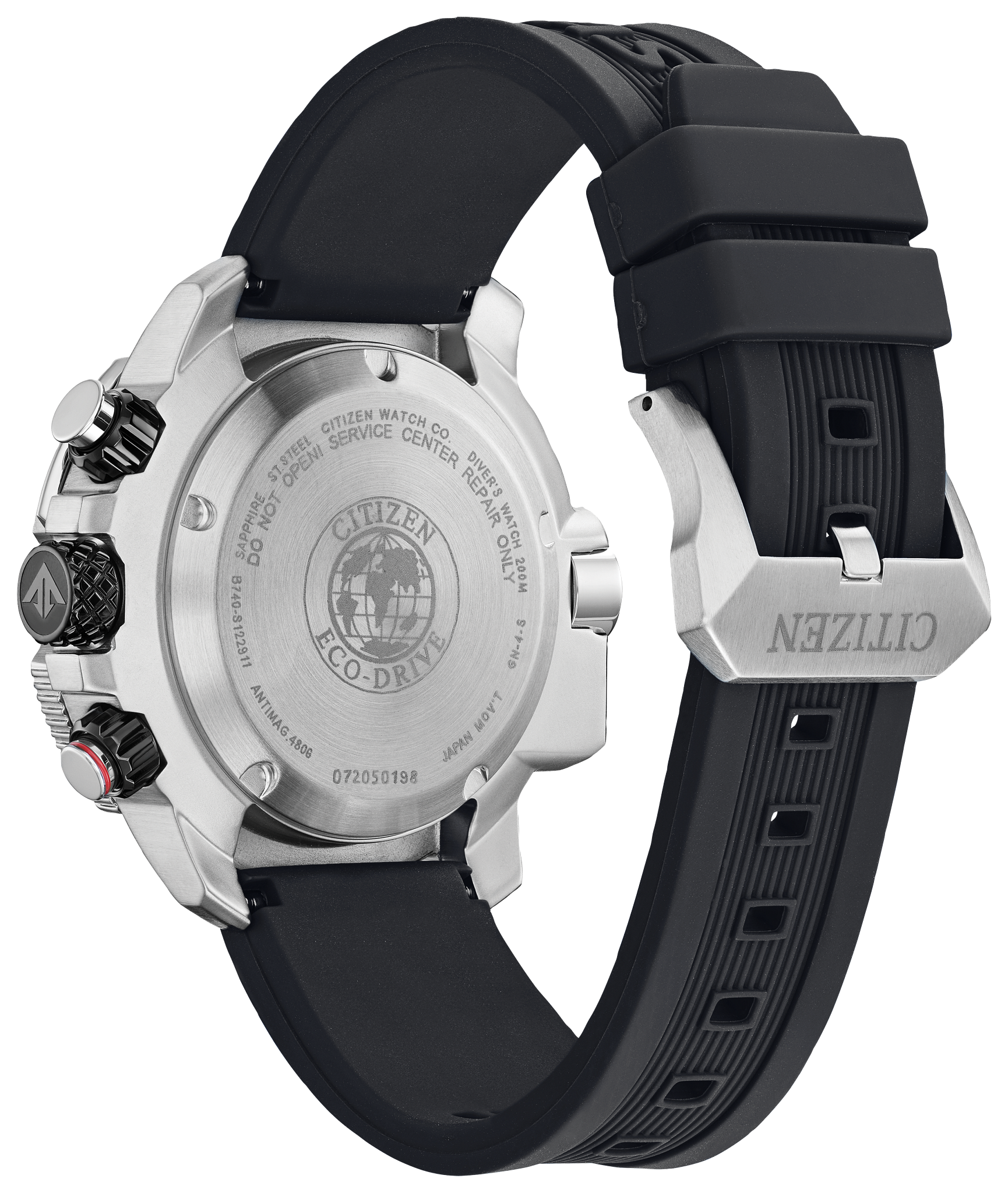 Promaster Aqualand Black Dial Polyurethane Strap BJ2167-03E | CITIZEN