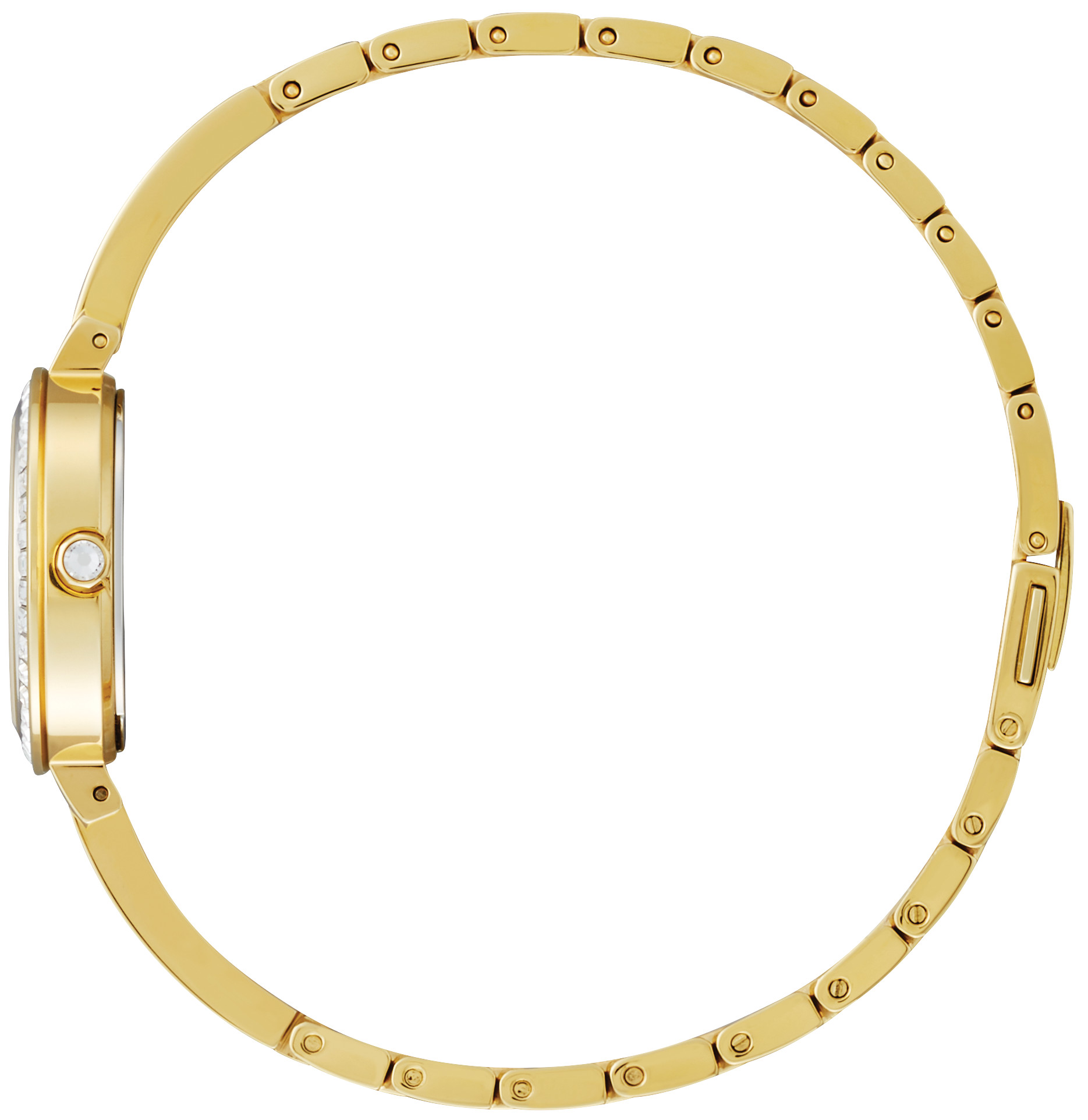 Silhouette Crystal White Dial Stainless Steel Bracelet EM0862-56D | CITIZEN