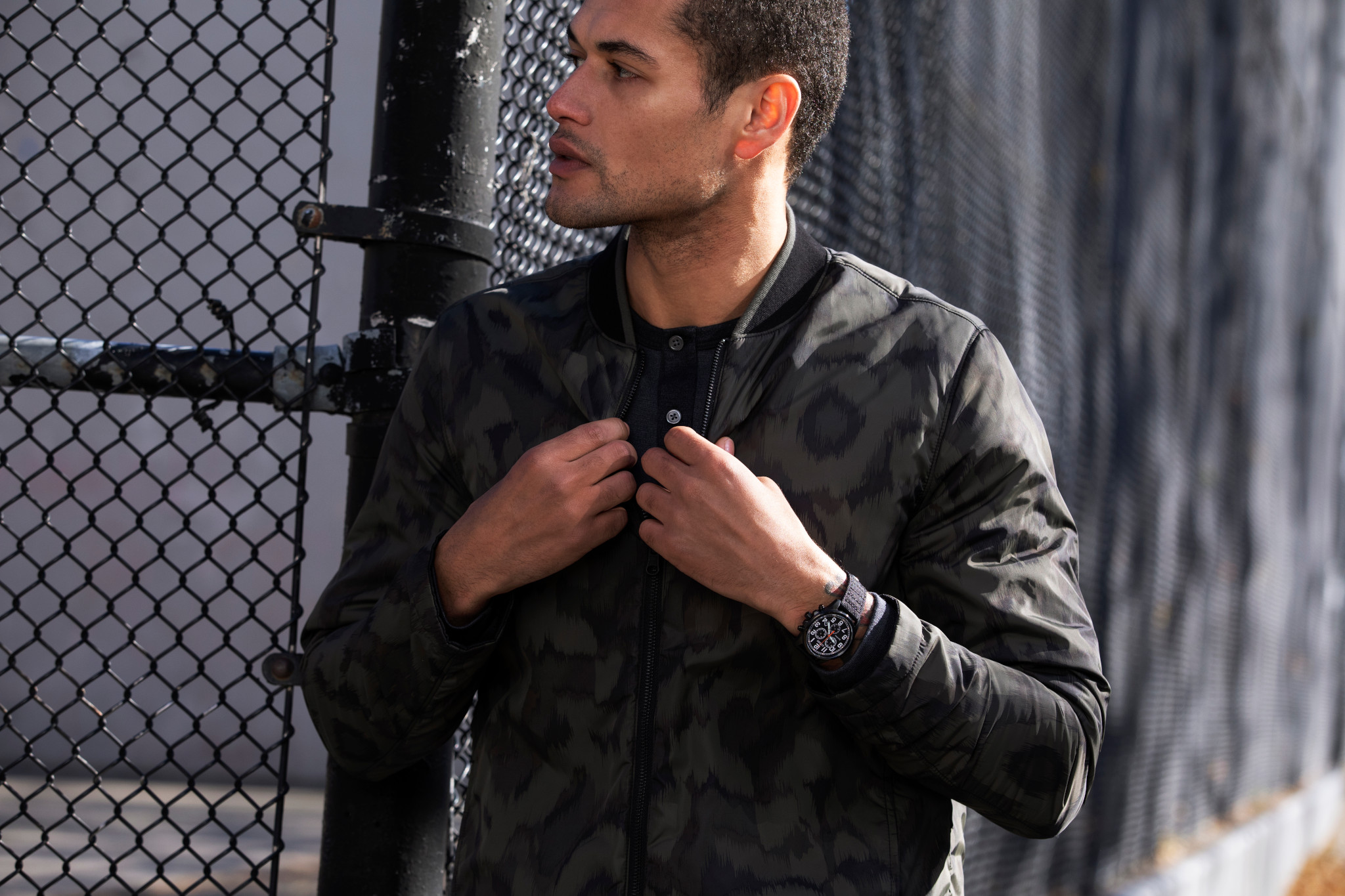 Citizen Military Eco-Drive Black Stainless Steel Watch | CITIZEN