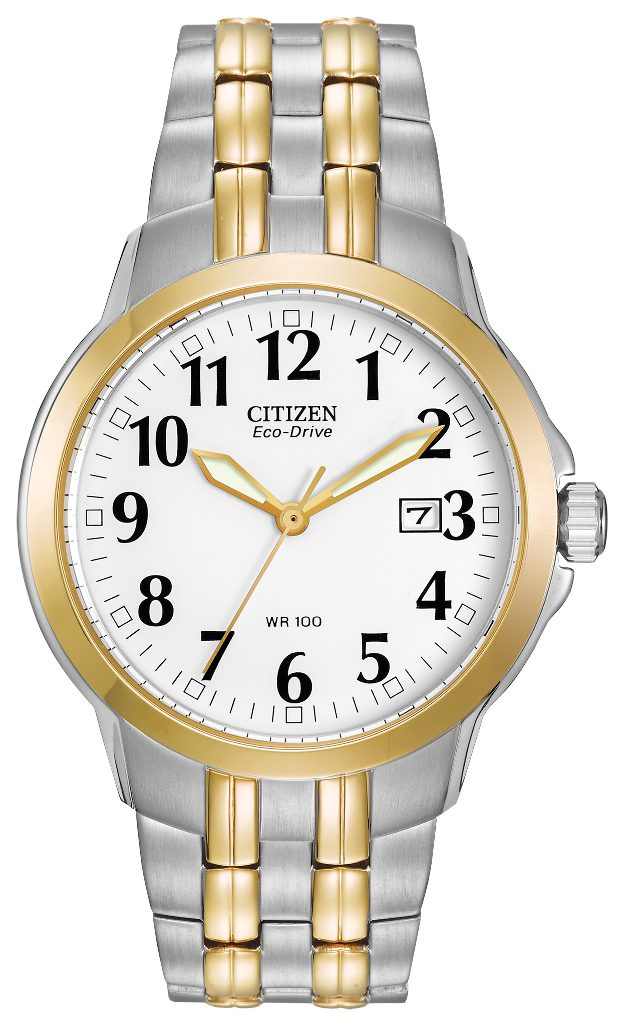 Corso White Dial Stainless Steel Bracelet BM7094-50A | CITIZEN