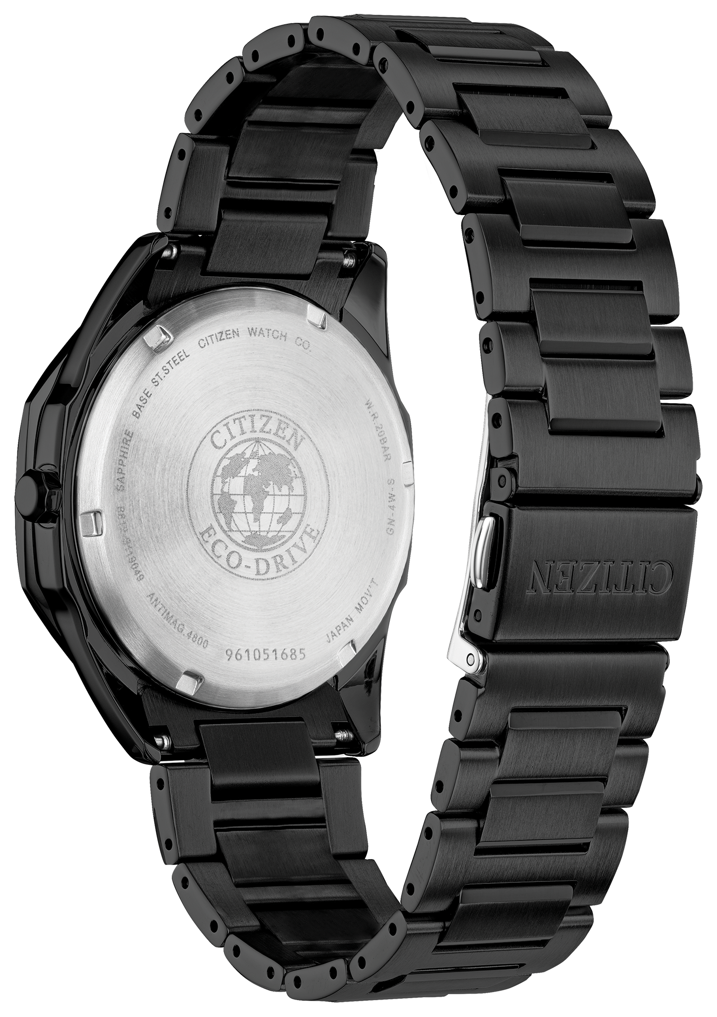 Corso Black Dial Stainless Steel Bracelet BM7495-59G | CITIZEN