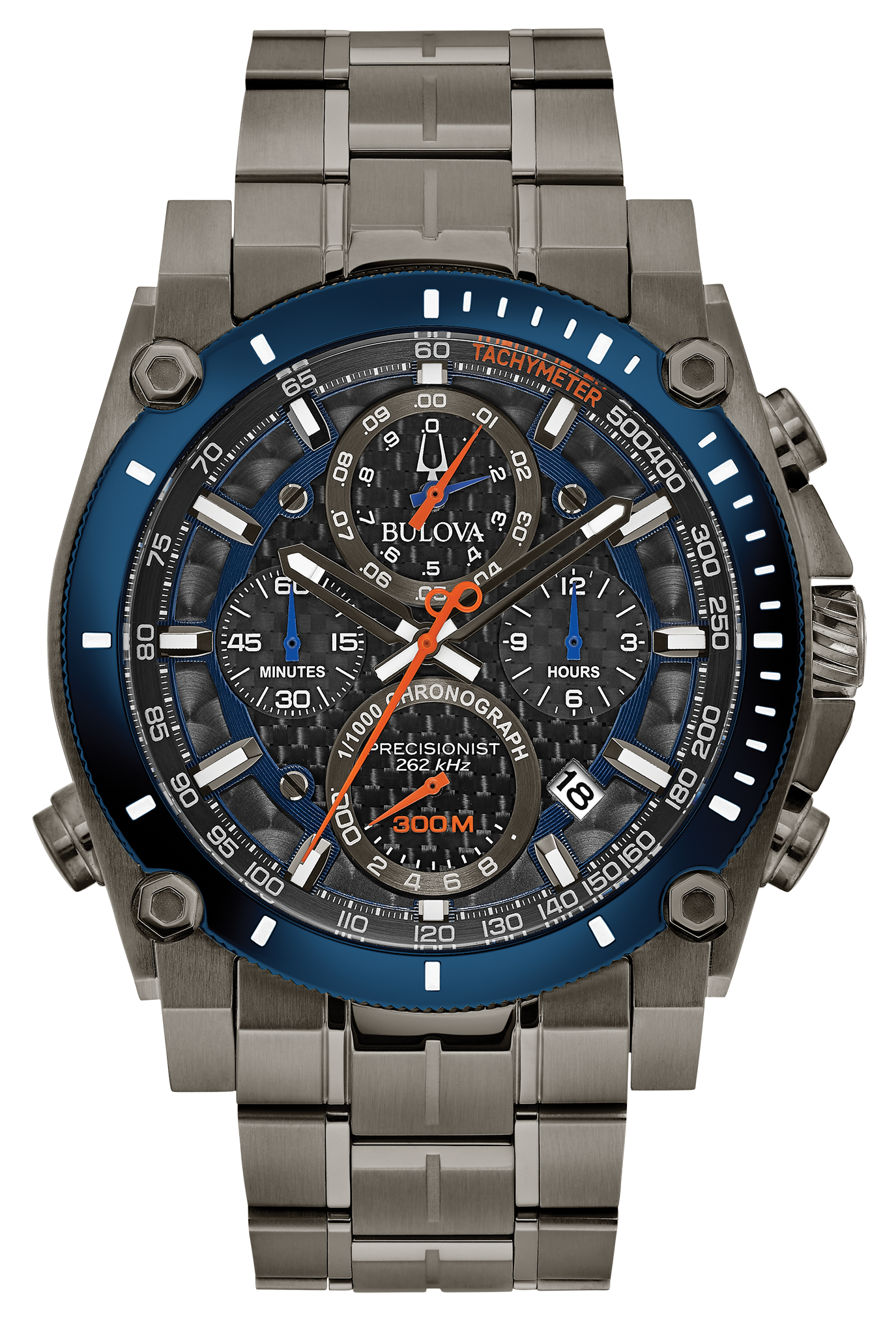 Men's Precisionist Watches Refined Stainless Steel Watches | Bulova