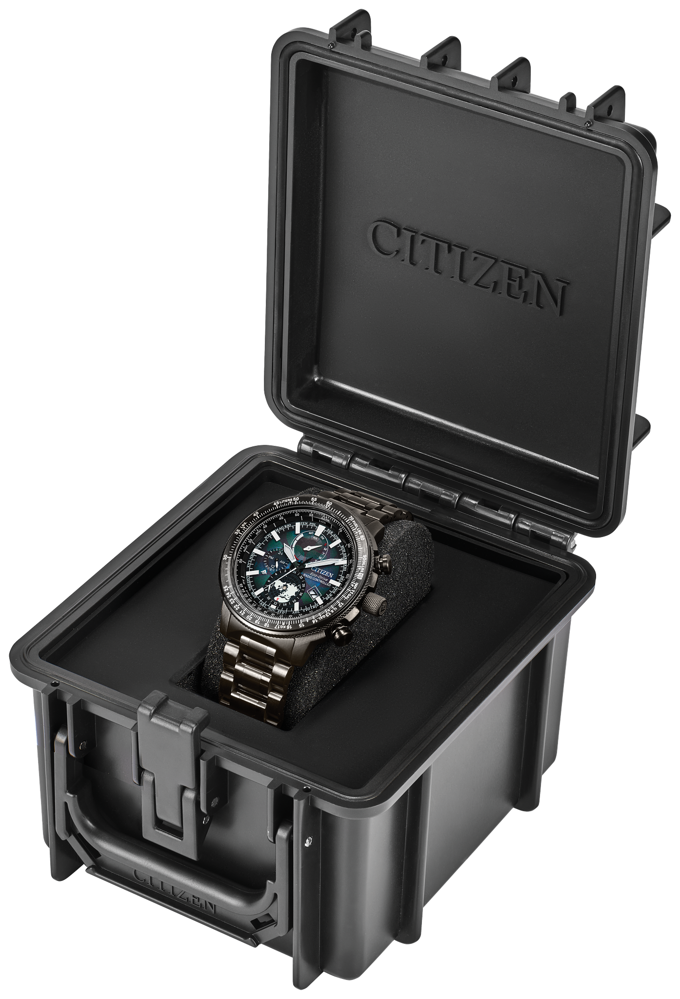 Promaster Geo Trekker Blue Dial Stainless Steel Bracelet BY3005-56E ...