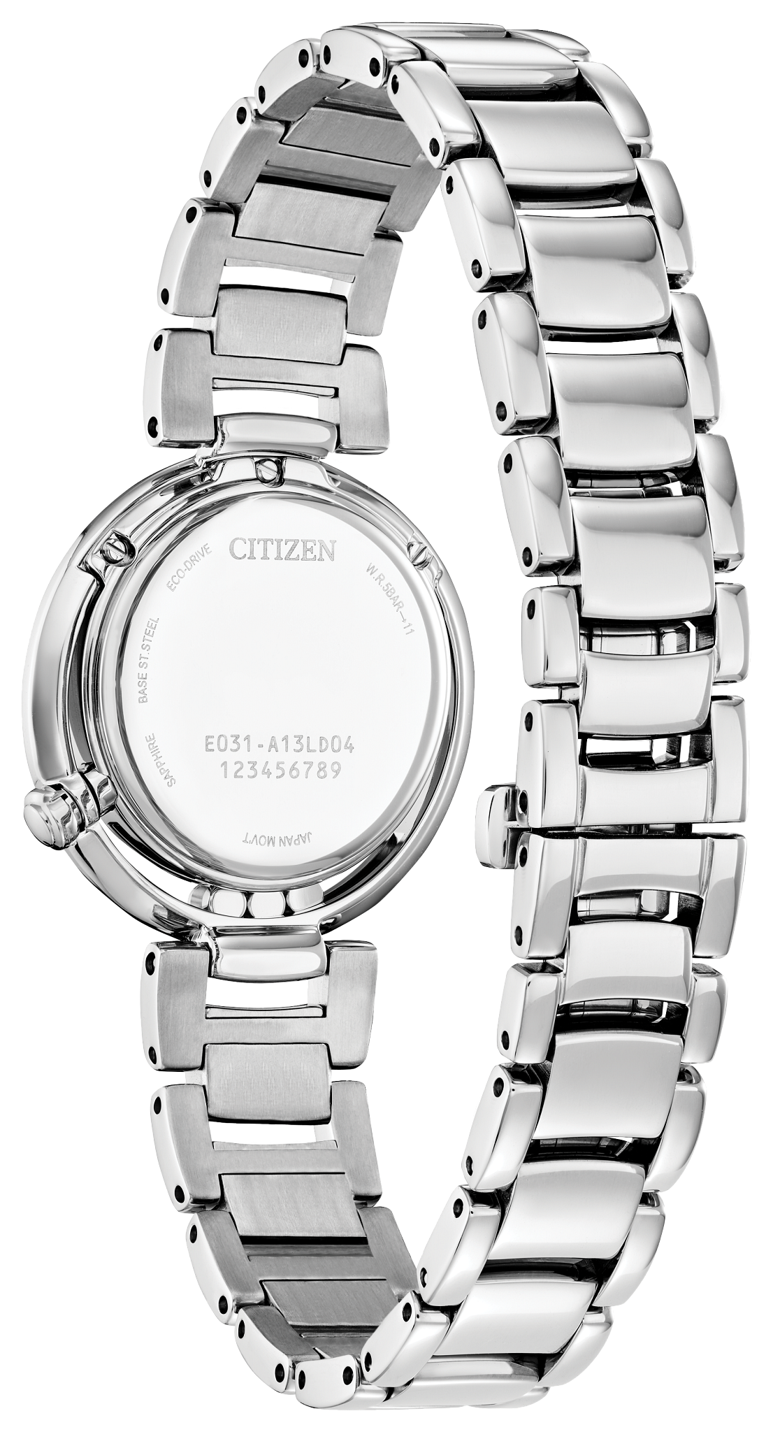 Citizen L Arcly Blue Dial Stainless Steel Bracelet EM1110-56N | CITIZEN