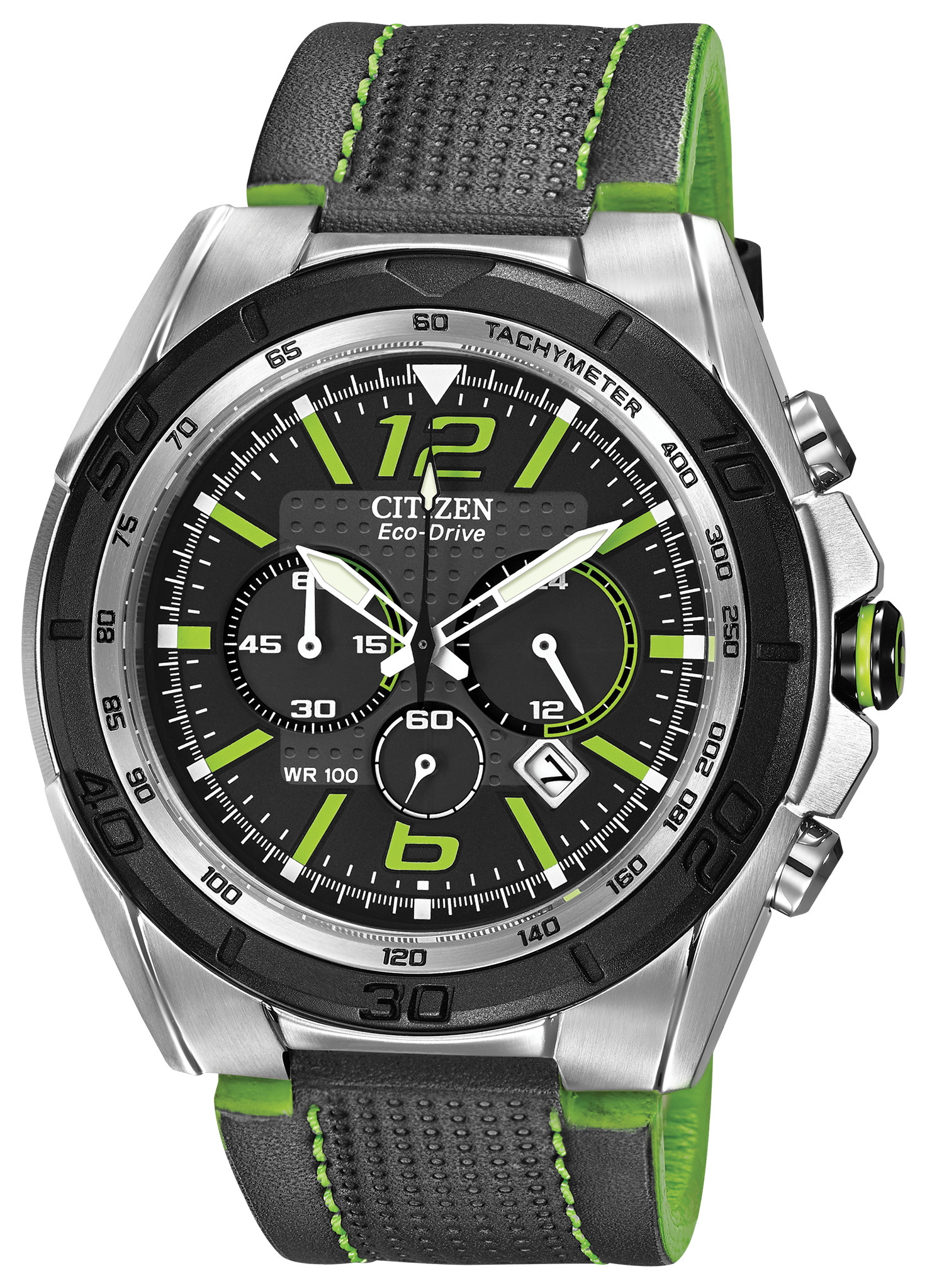 Drive Black Dial Leather Strap CA4144-01E | CITIZEN