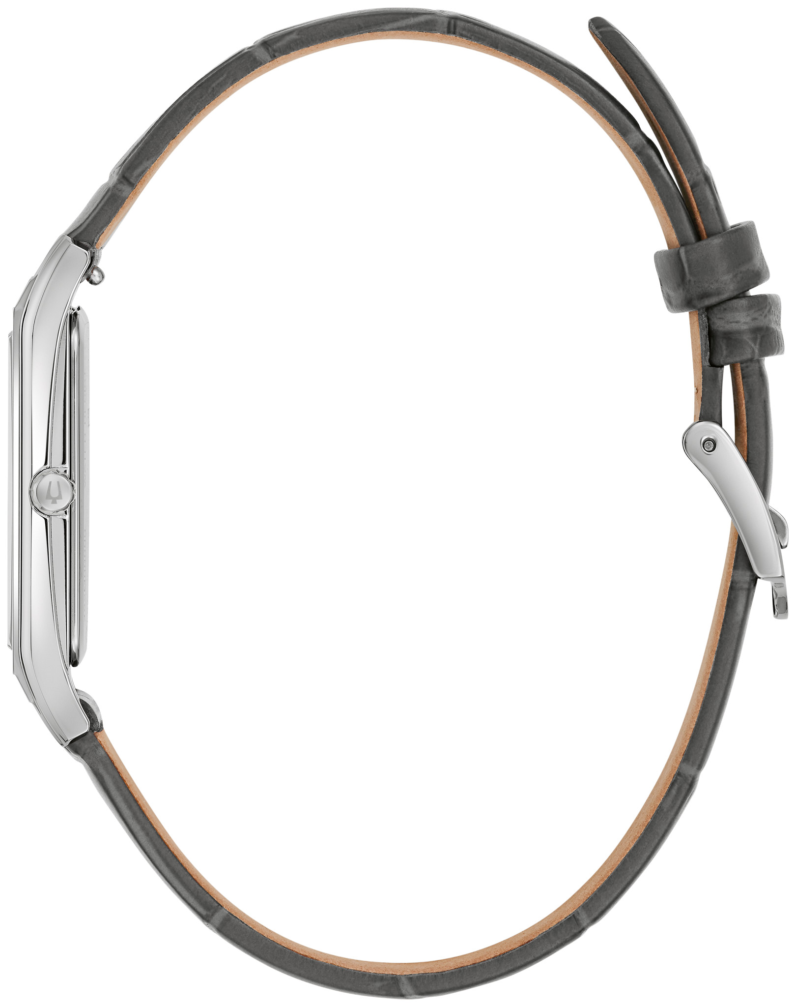 Gray Dial Leather Strap Classic 96B443 | Bulova