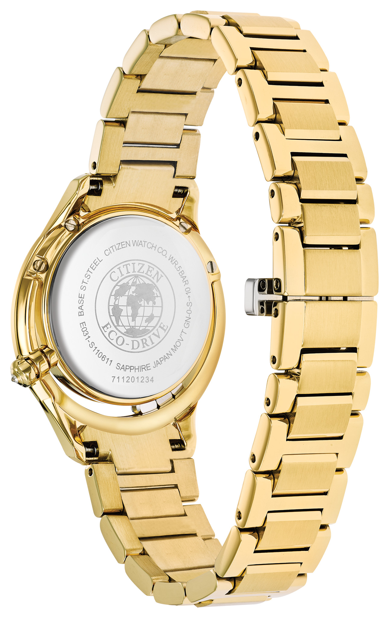 L Sunrise LS - Ladies Eco-Drive Gold-Tone Mother-of-Pearl Watch | CITIZEN