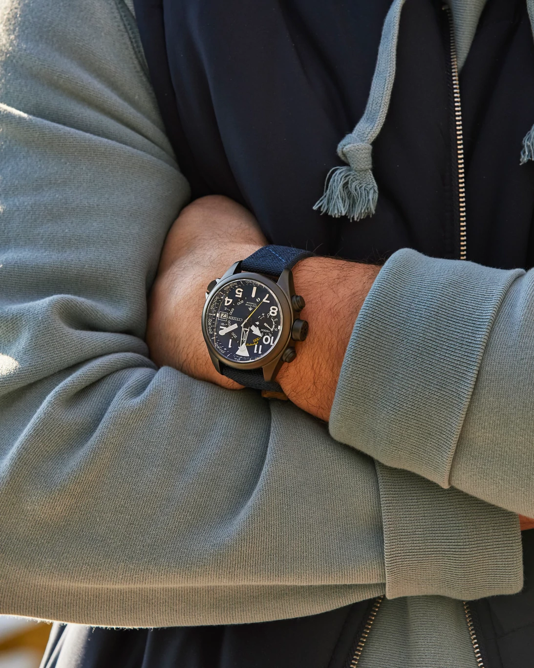 Promaster Altichron Blue Dial Nylon Strap BN4065-07L | CITIZEN