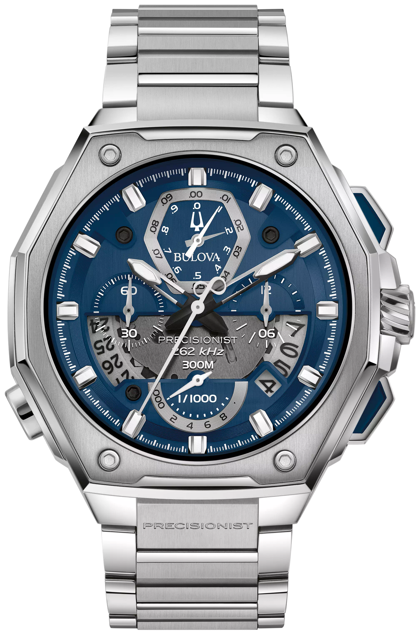 Men's Precisionist Watches Refined Stainless Steel Watches | Bulova