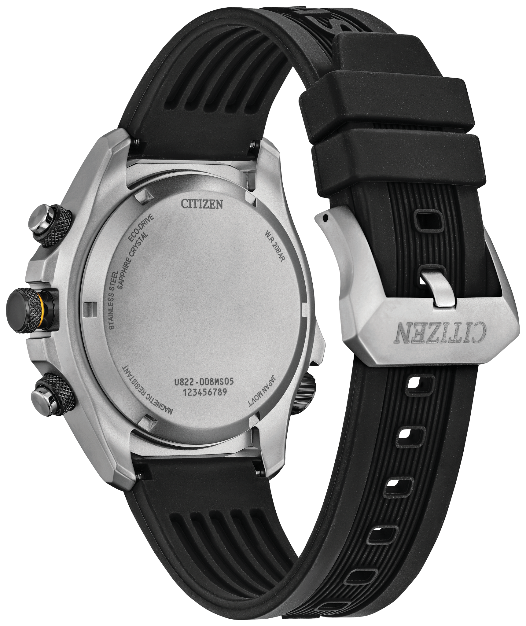 Reloj Citizen Negro Promaster Land U822 para Caballero JV1007-07E ...