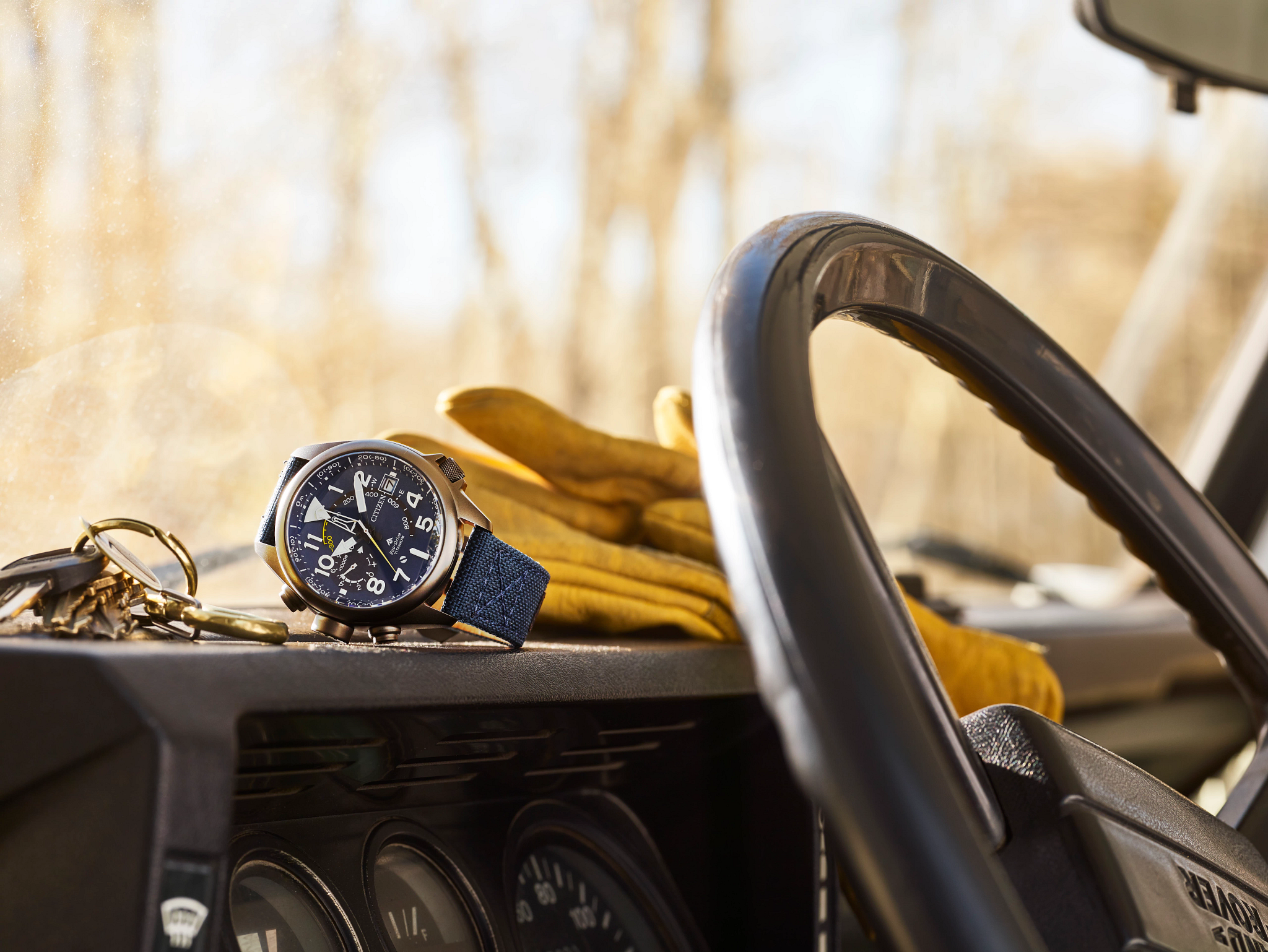 Promaster Altichron Blue Dial Nylon Strap BN4065-07L | CITIZEN